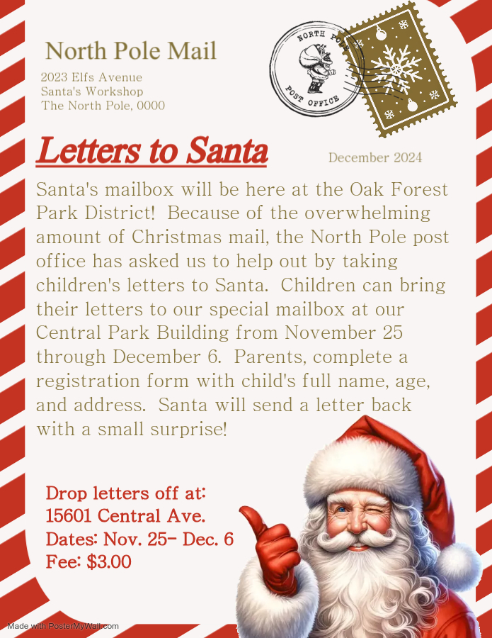 Christmas letter from Santa Design Template – Made with PosterMyWall ...