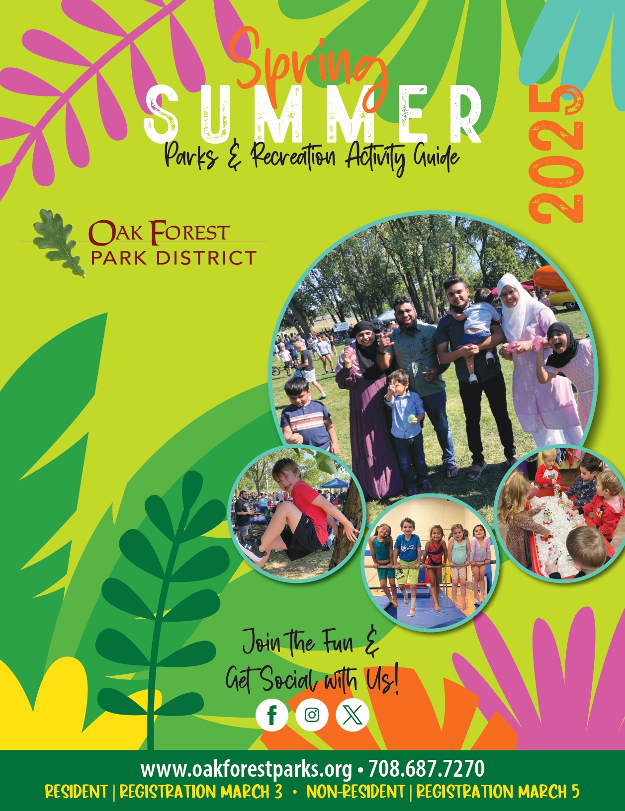 Oak Forest Park District – Where Families Thrive & Play