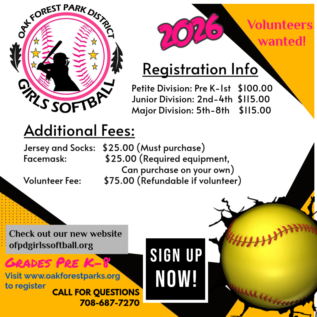 GSB 2026 Flyer – Oak Forest Park District